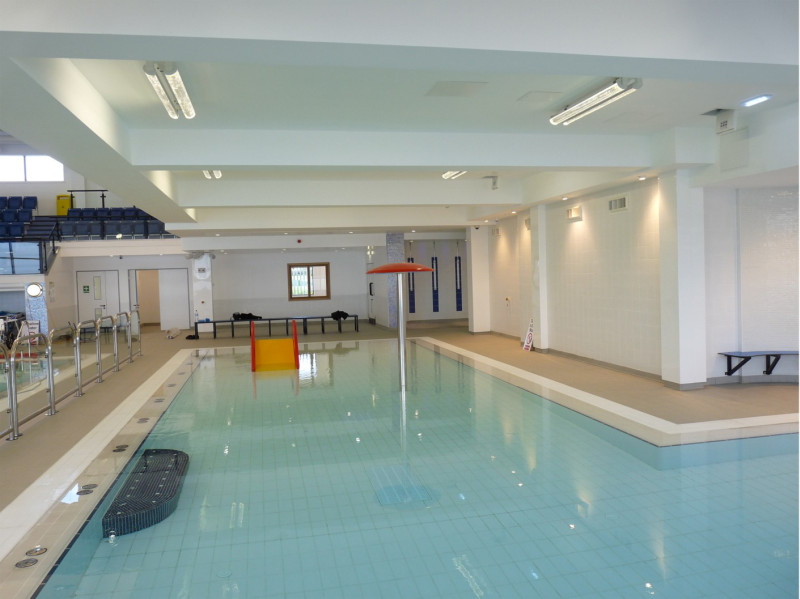 New olympics training pool lit by Sill - Electrical Engineering