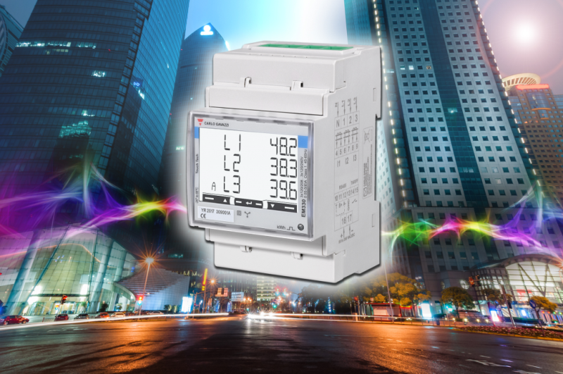 EM330 3-phase energy analyser with 5A CT connection - Electrical ...