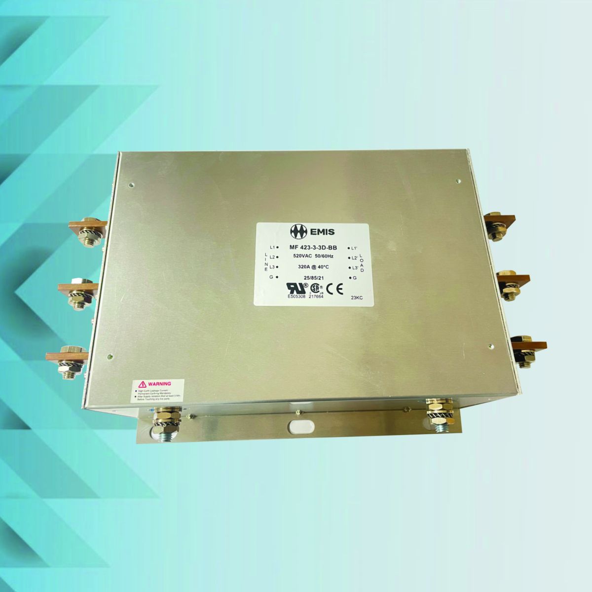 High Current Three Phase EMC Filter for PV and Motor Drive systems from ...
