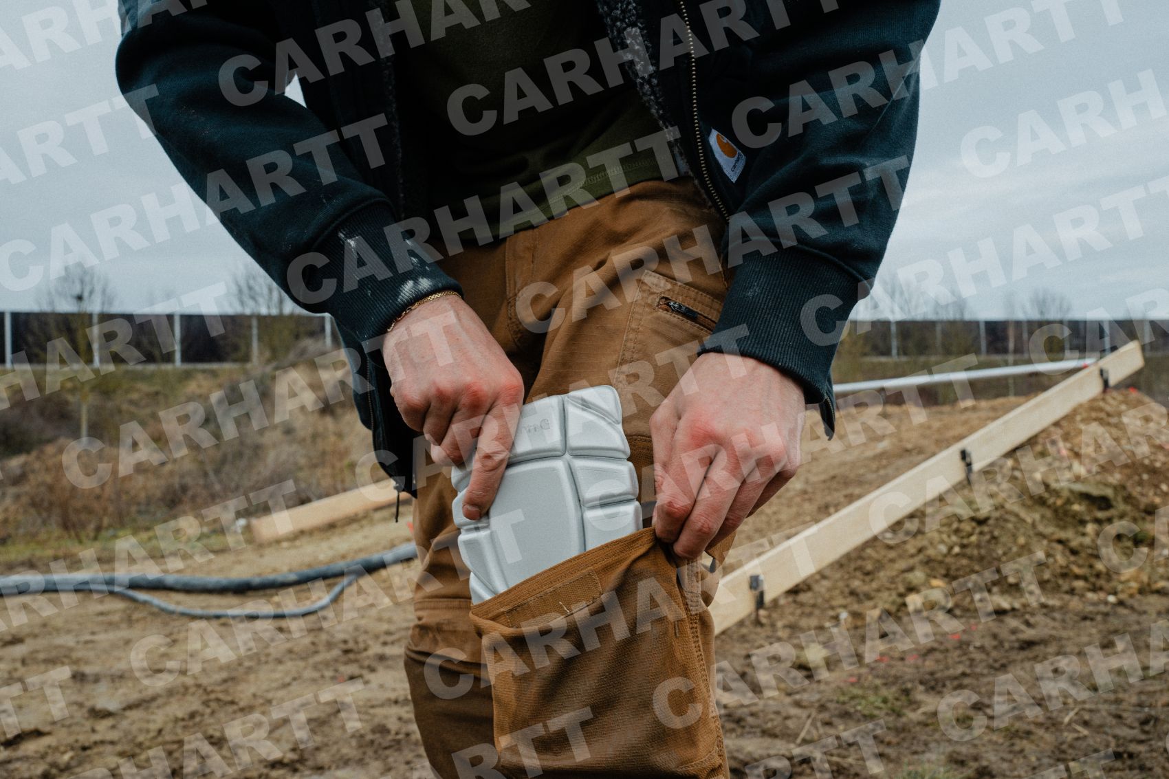 Tough as Steel! Carhartt’s Steel Work Trousers keep knees protected ...