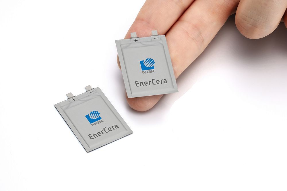 Lithium-ion rechargeable battery EnerCera Wins Sensors Converge 2024 ...