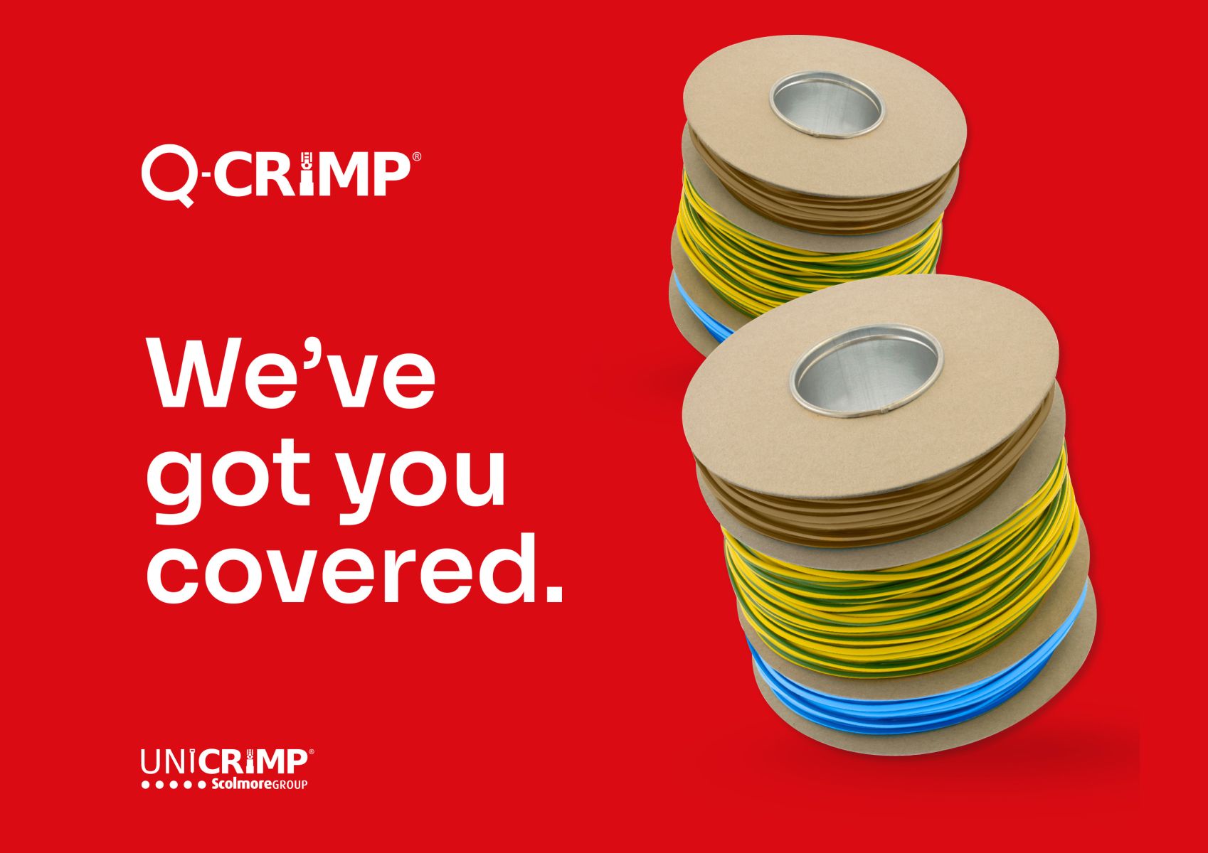 Unicrimp offer Multi-Reel Mixed PVC Sleeving - Electrical Engineering