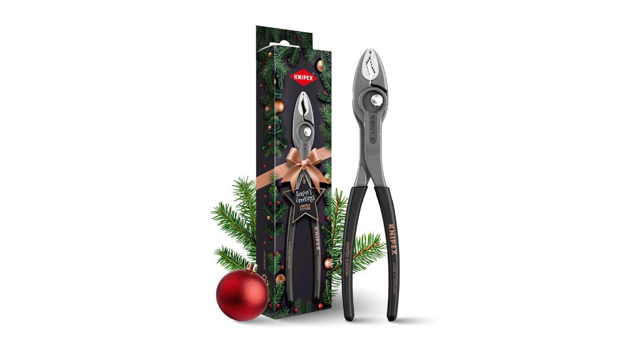KNIPEX launches Christmas limited edition TwinGrip - Electrical Engineering