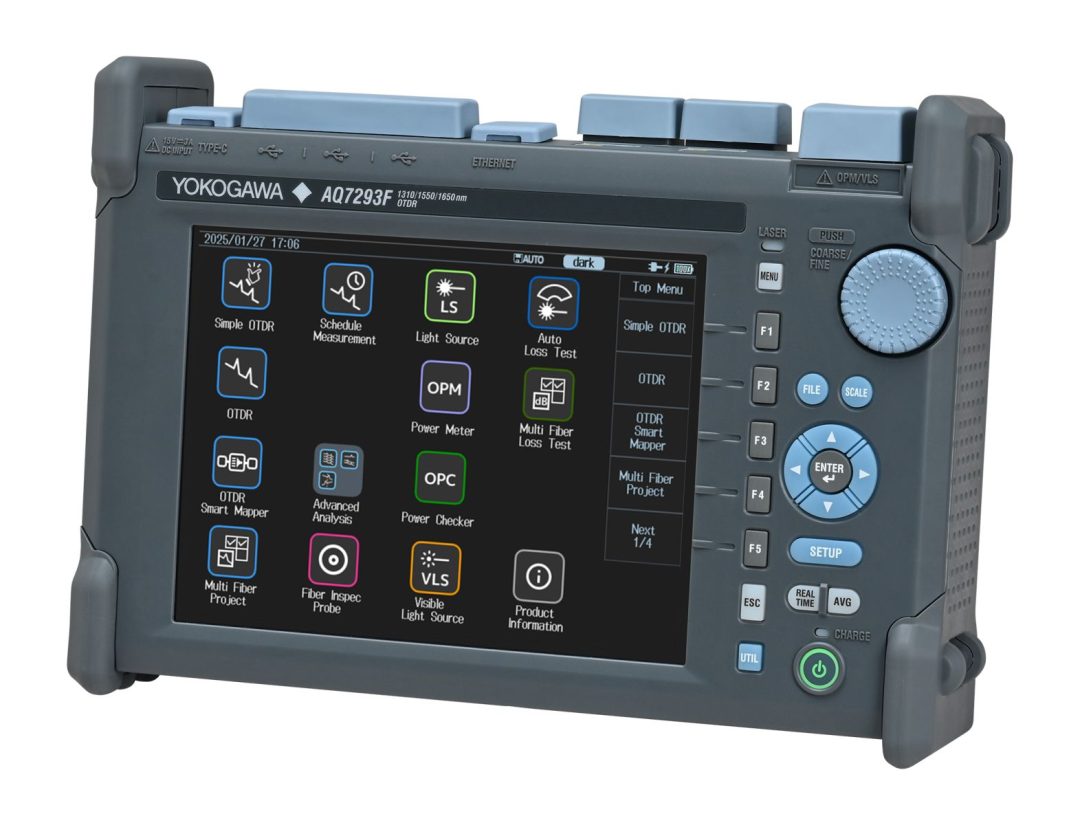 Yokogawa Test & Measurement Releases AQ7290 Series Optical Time Domain ...