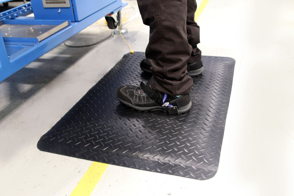 Heavy-Duty Anti-Static Floor Mat from First Mats - Electrical Engineering