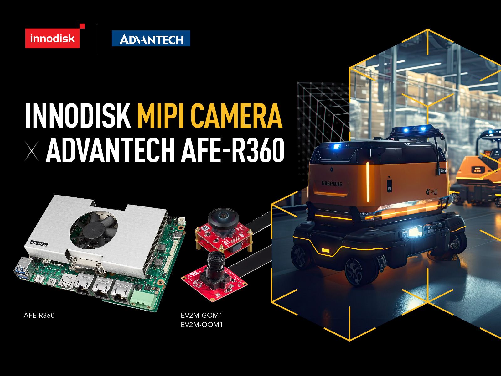 Innodisk Partners with Advantech to Unlock AMR Vision Capabilities with Advanced MIPI Camera ...